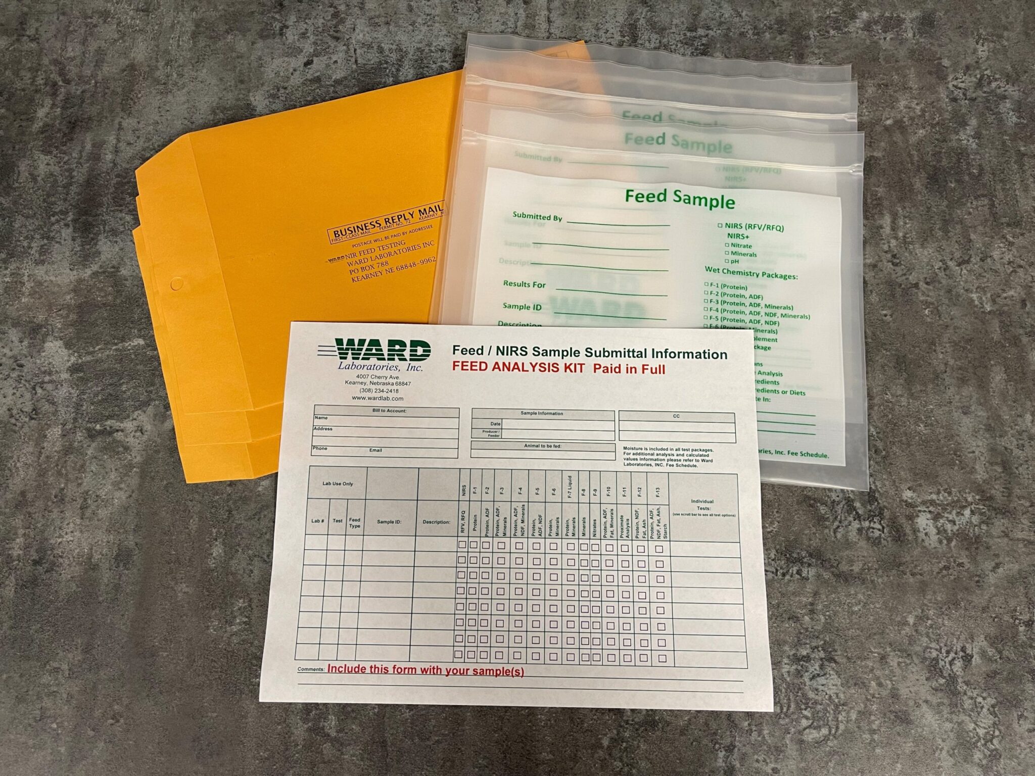 Feed Testing Kit - Ward Laboratories, Inc.