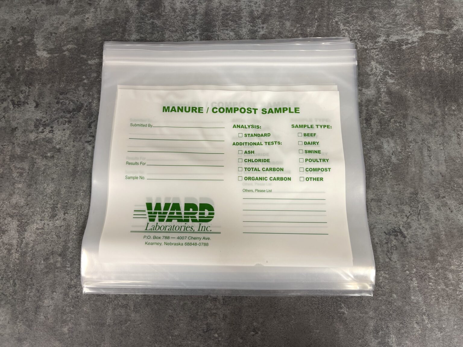 Order Supplies - Ward Laboratories, Inc.