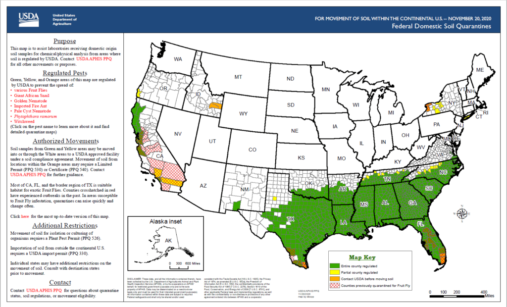 APHIS Information - Ward Laboratories, Inc.
